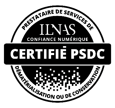 The first Trusted Service Provider for Legal Electronic Archiving